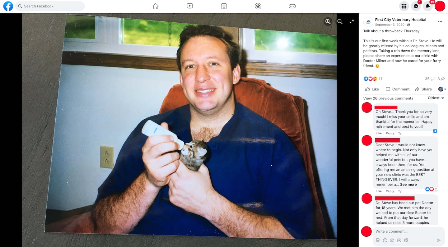 Everybody Loved the Veterinarian Who Stalked Kenny Fandrich