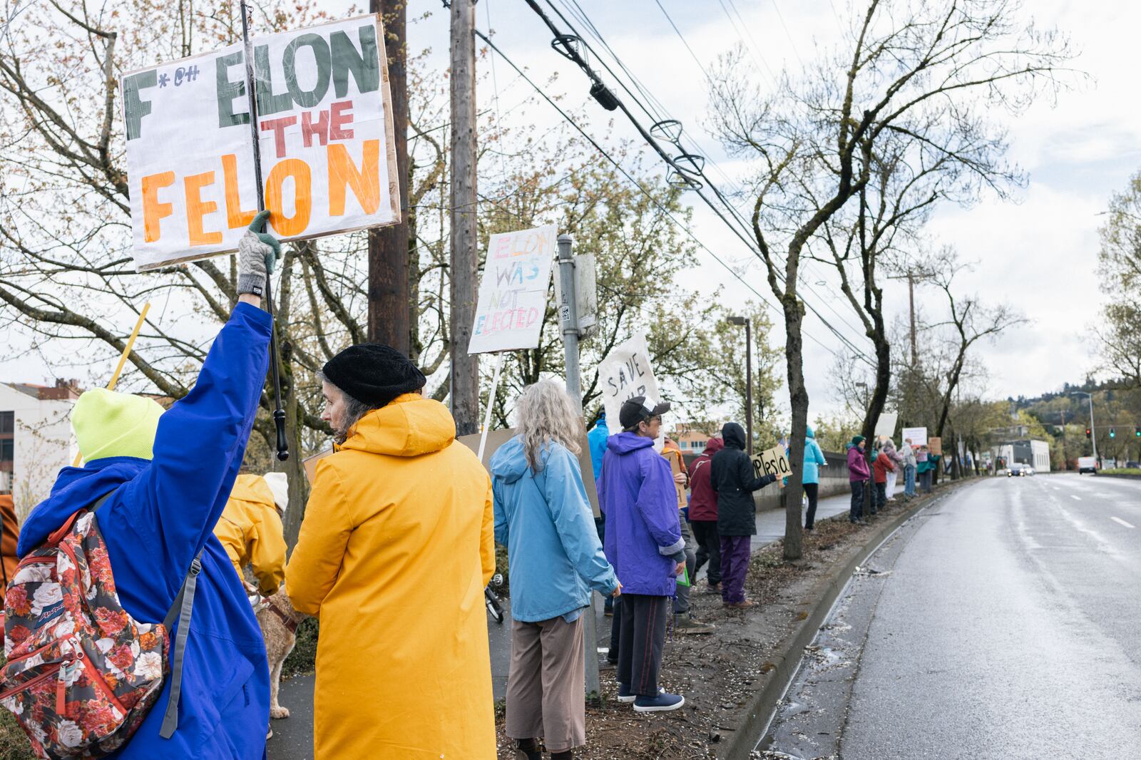 One Week Among the Daily Portland Protests of Trump
