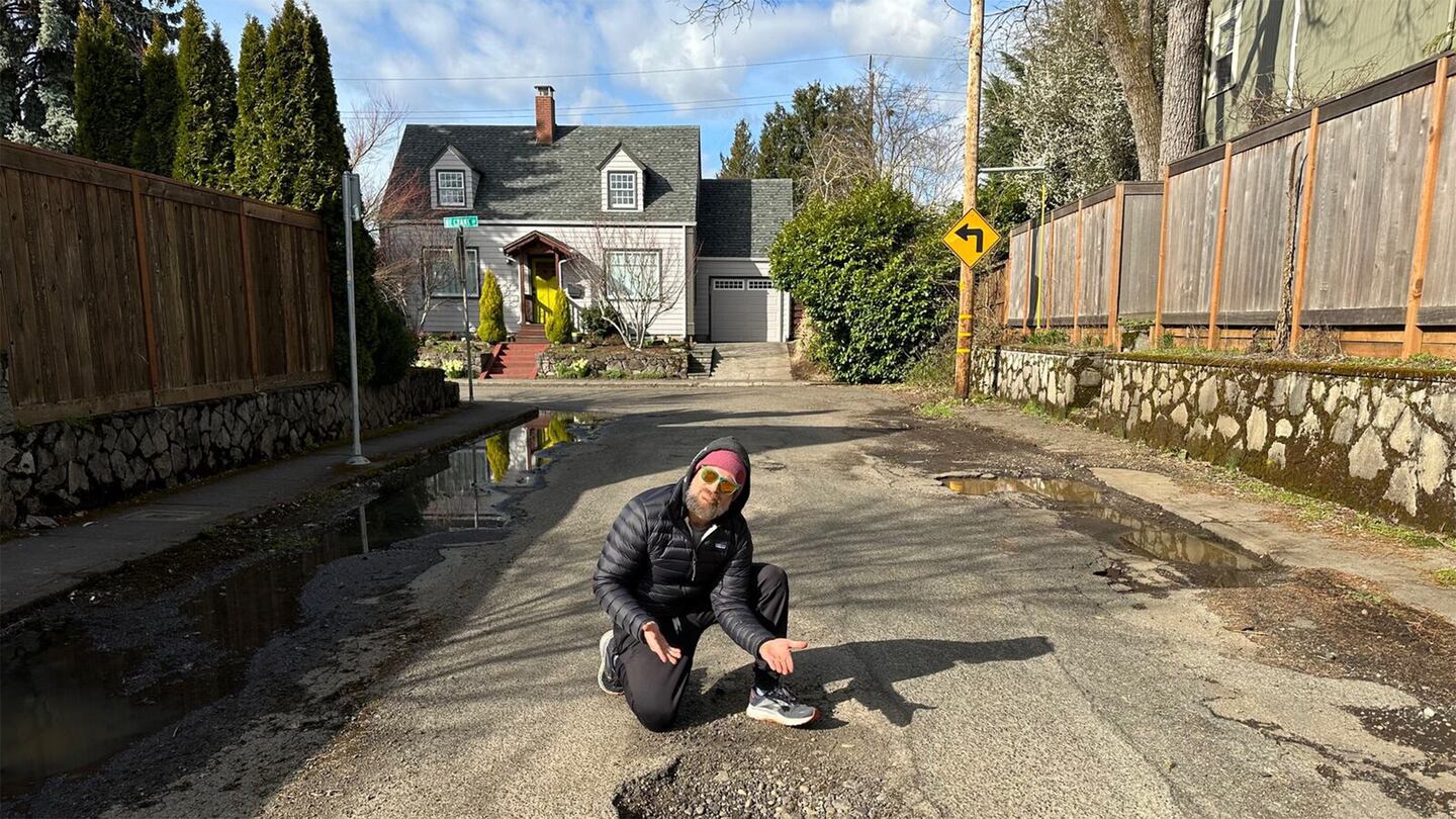 See Portland’s Biggest Pothole