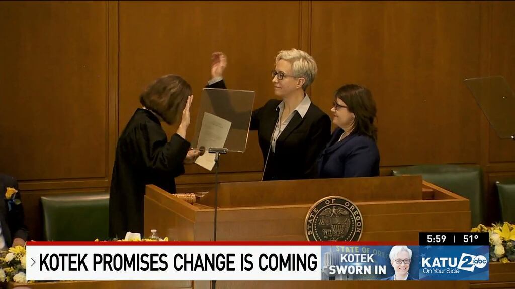 Aimee Kotek Wilson Is Her Wife’s Closest Adviser and Highest Priority