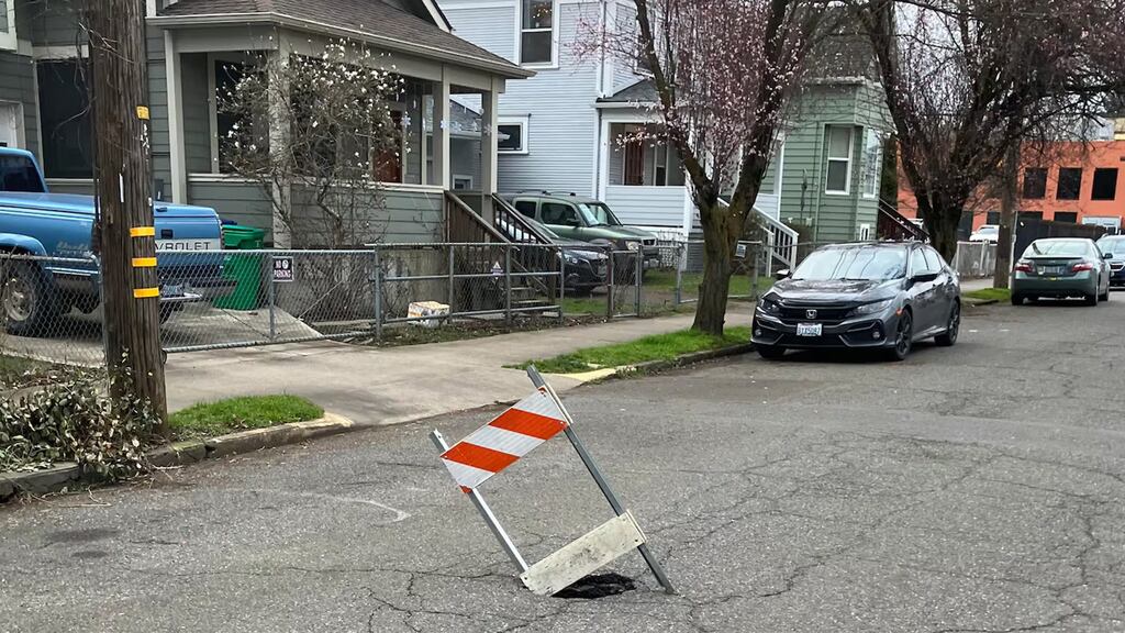 See Portland’s Biggest Pothole