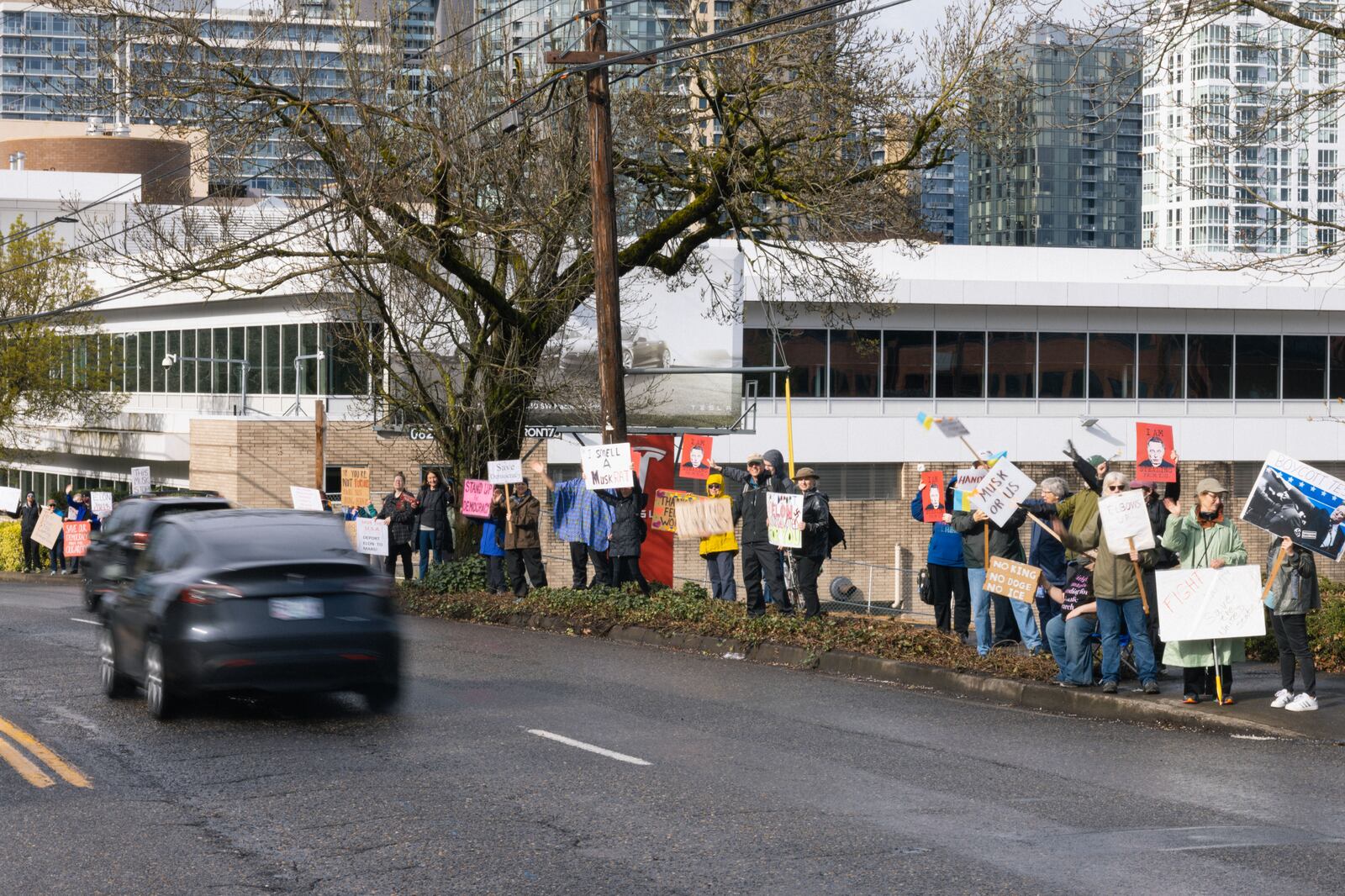 One Week Among the Daily Portland Protests of Trump