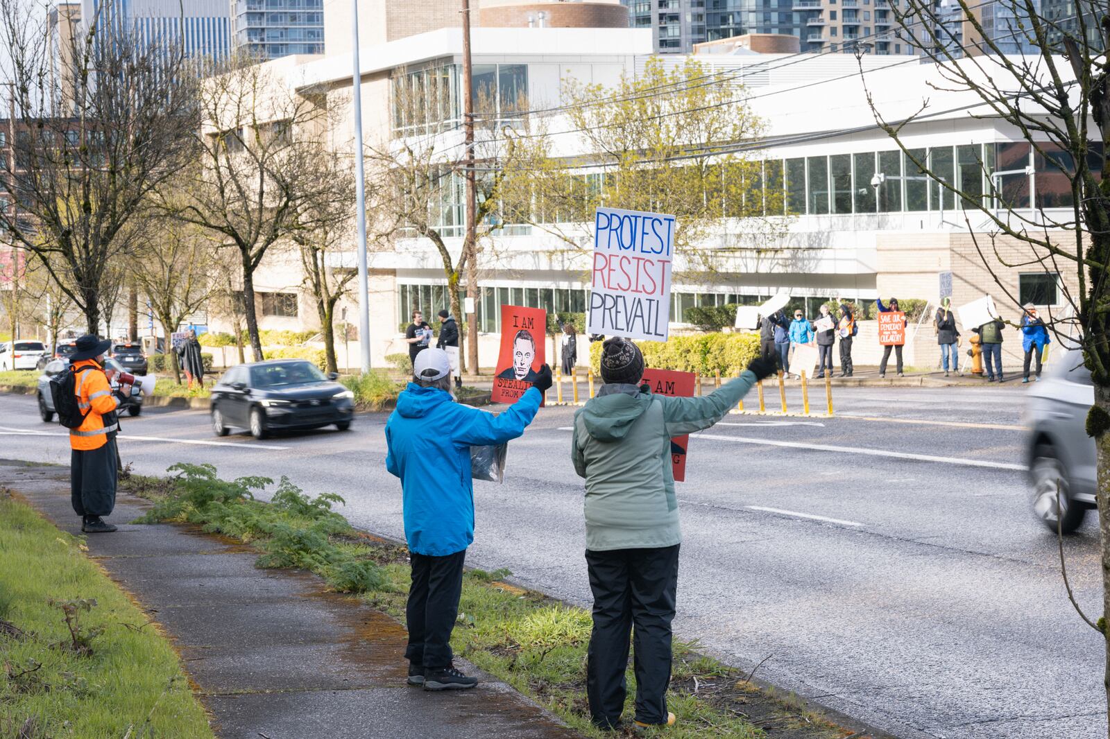 One Week Among the Daily Portland Protests of Trump