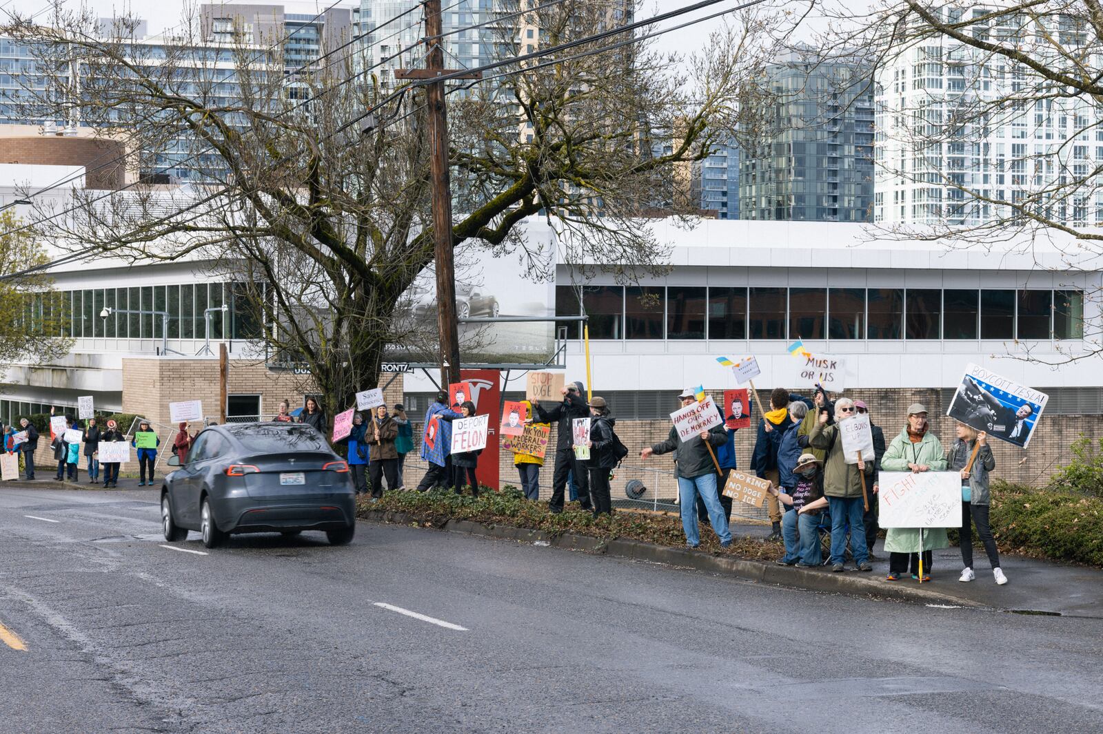 One Week Among the Daily Portland Protests of Trump