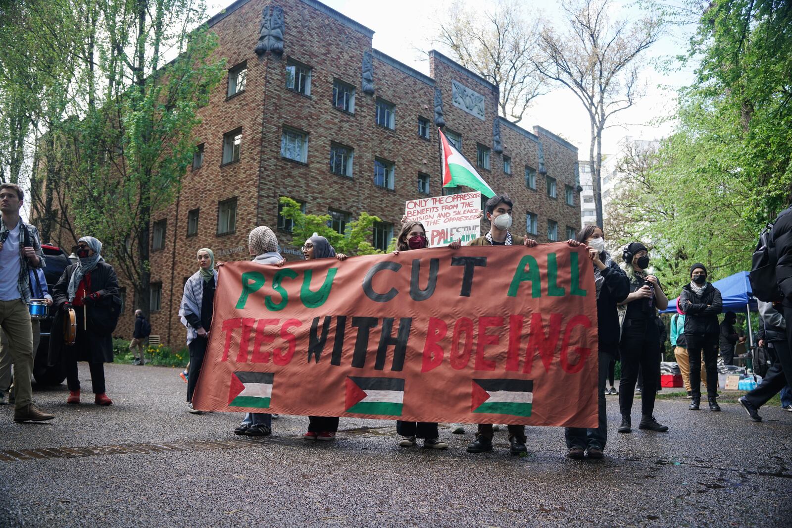 Gaza Protesters’ Occupation of Library Puts Portland State University ...