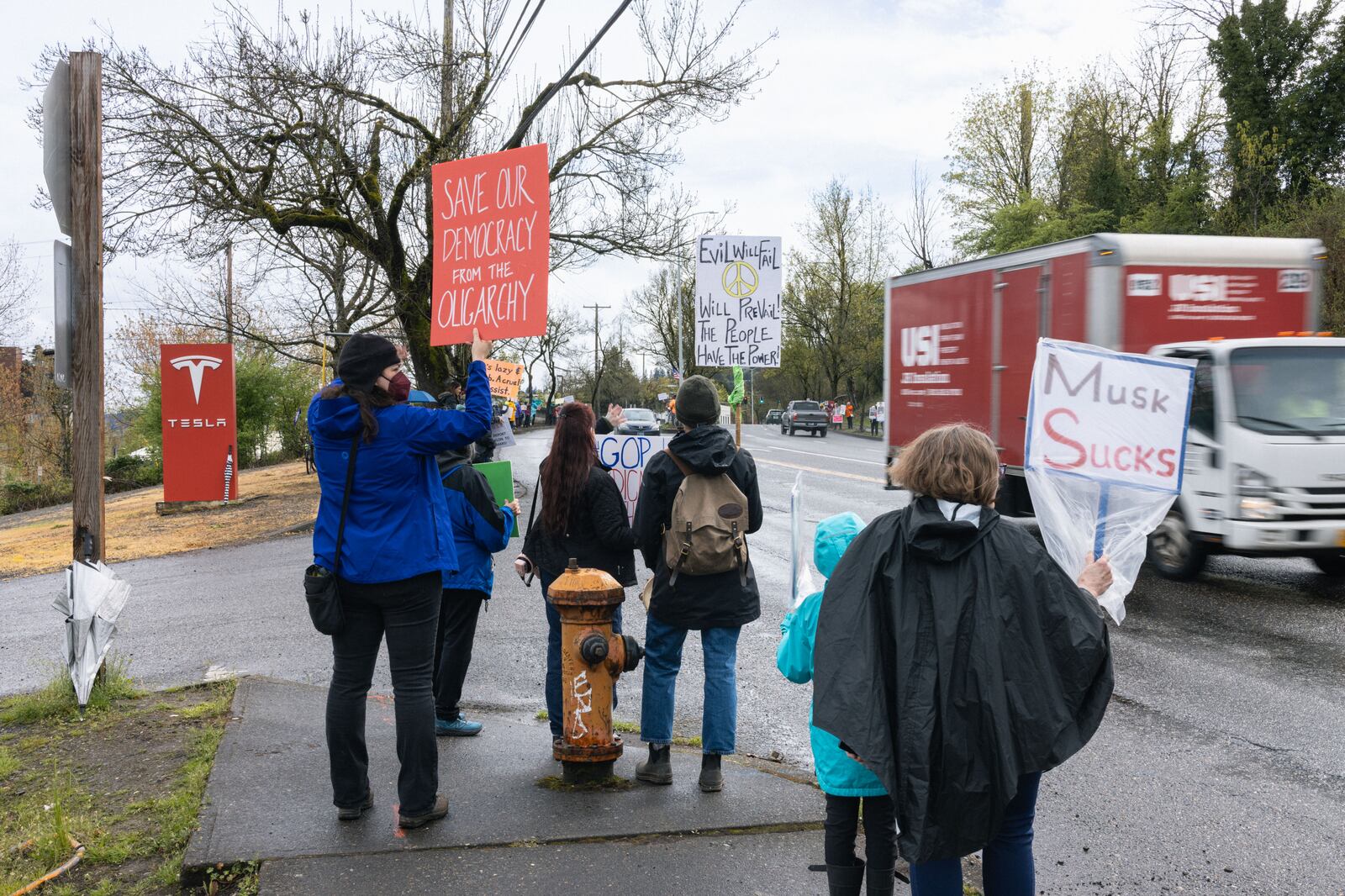 One Week Among the Daily Portland Protests of Trump
