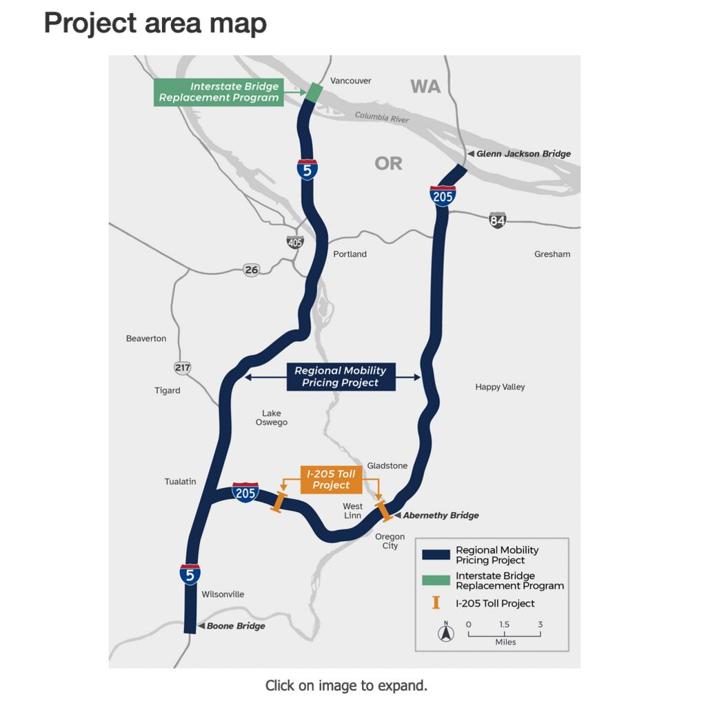 ODOT Wants to Know What You Think About Paying to Drive on I-5 and I-205