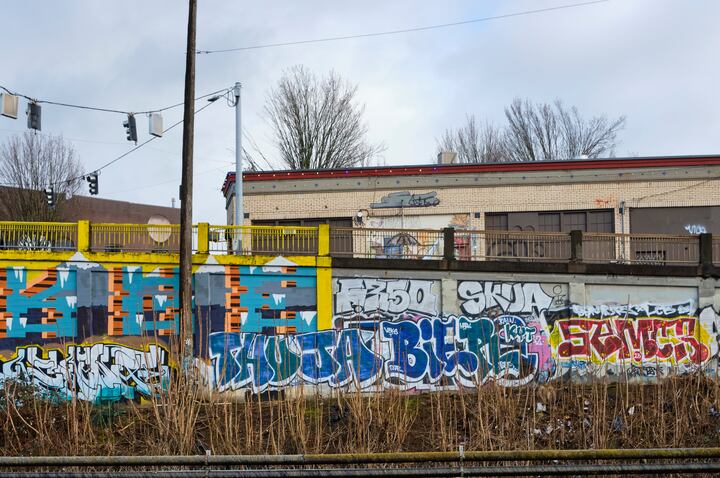 To Catch Graffiti Taggers, Two Portland Police Officers Become Experts ...