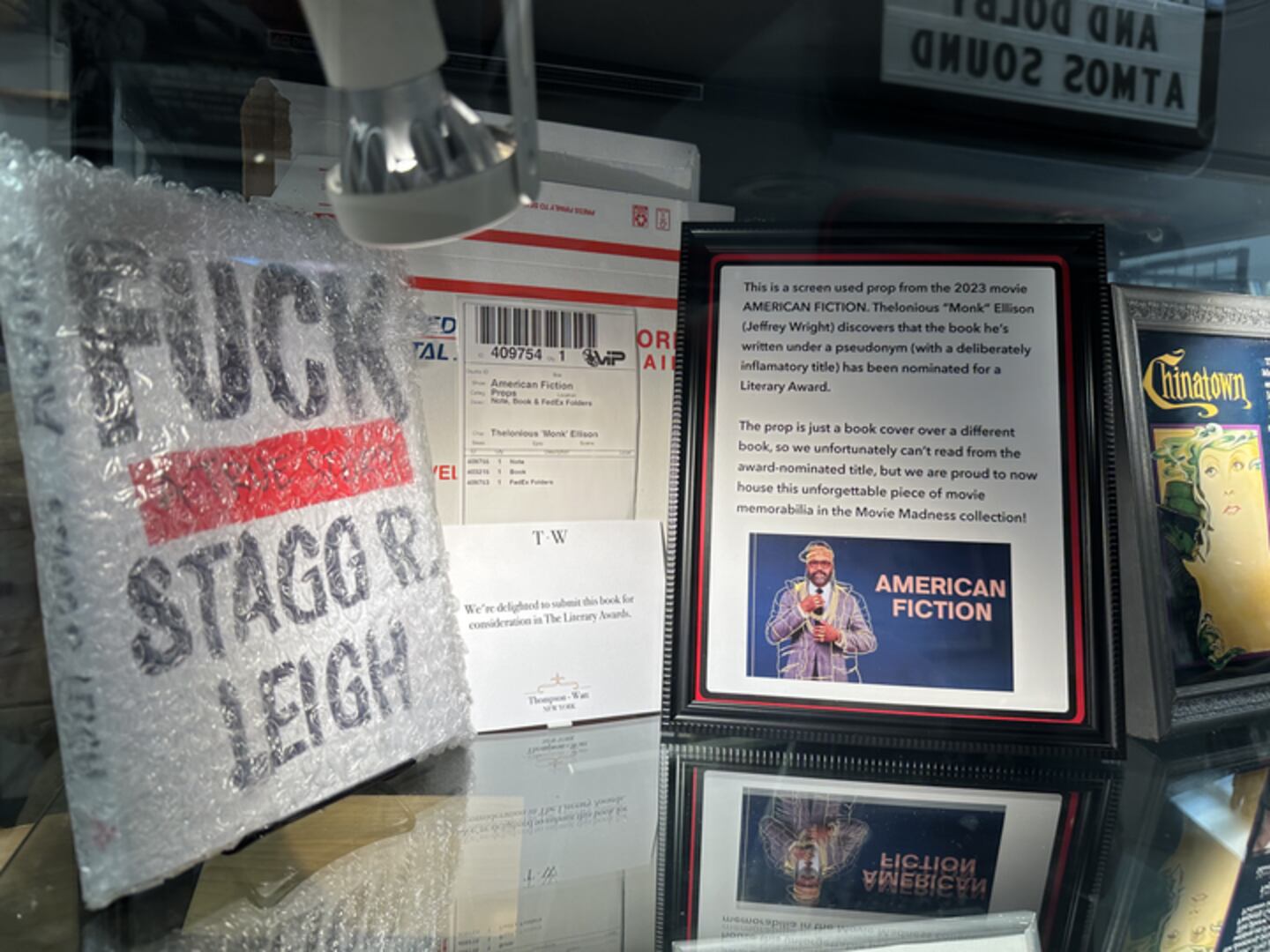 The Fake Novel From “American Fiction” Has Joined Movie Madness’ Museum ...