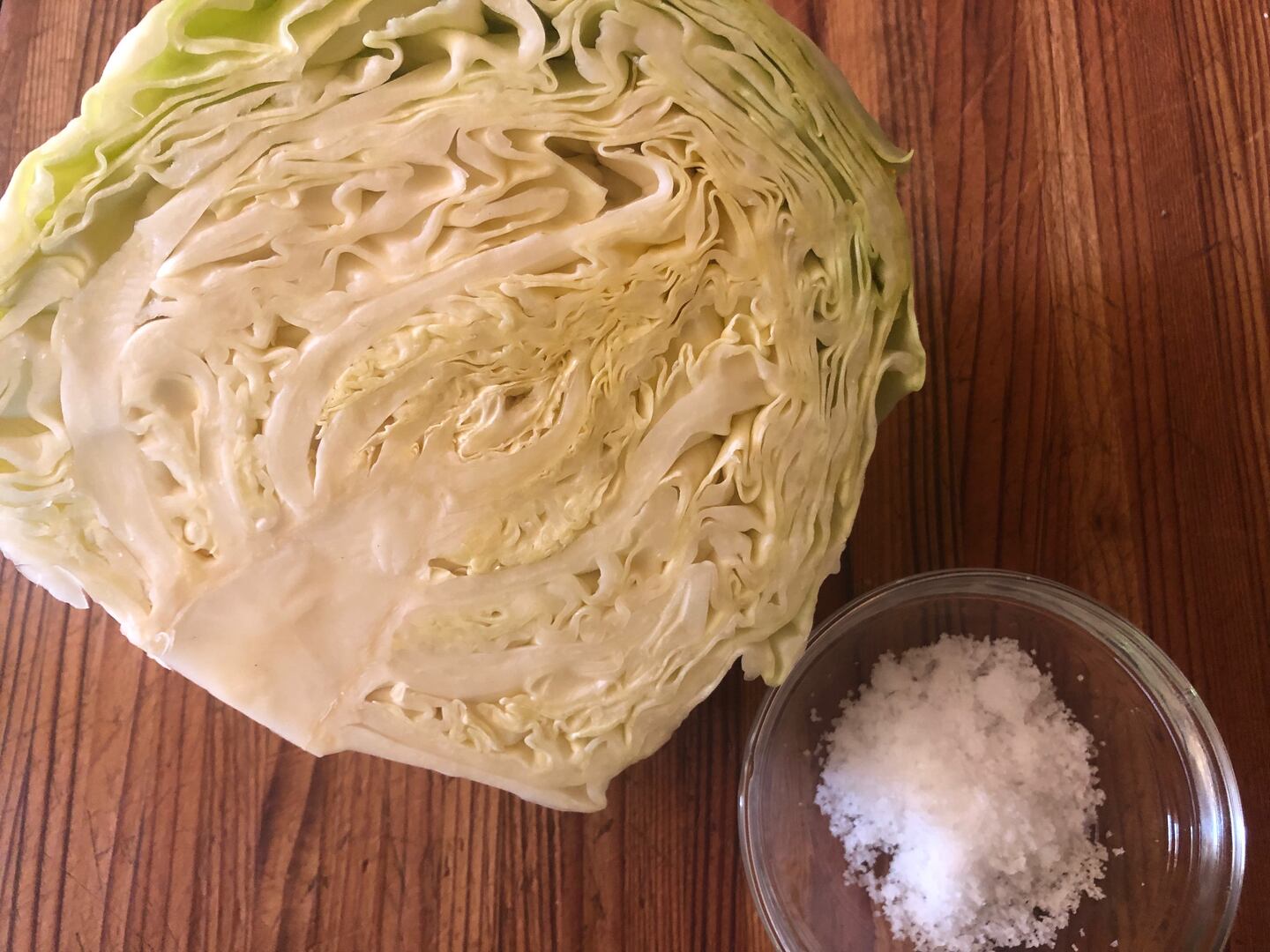 What We’re Cooking This Week: Barely Fermented Cabbage