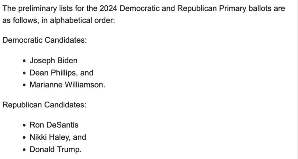 As of Today, Trump Is on Oregon’s Ballot, Griffin-Valade Says