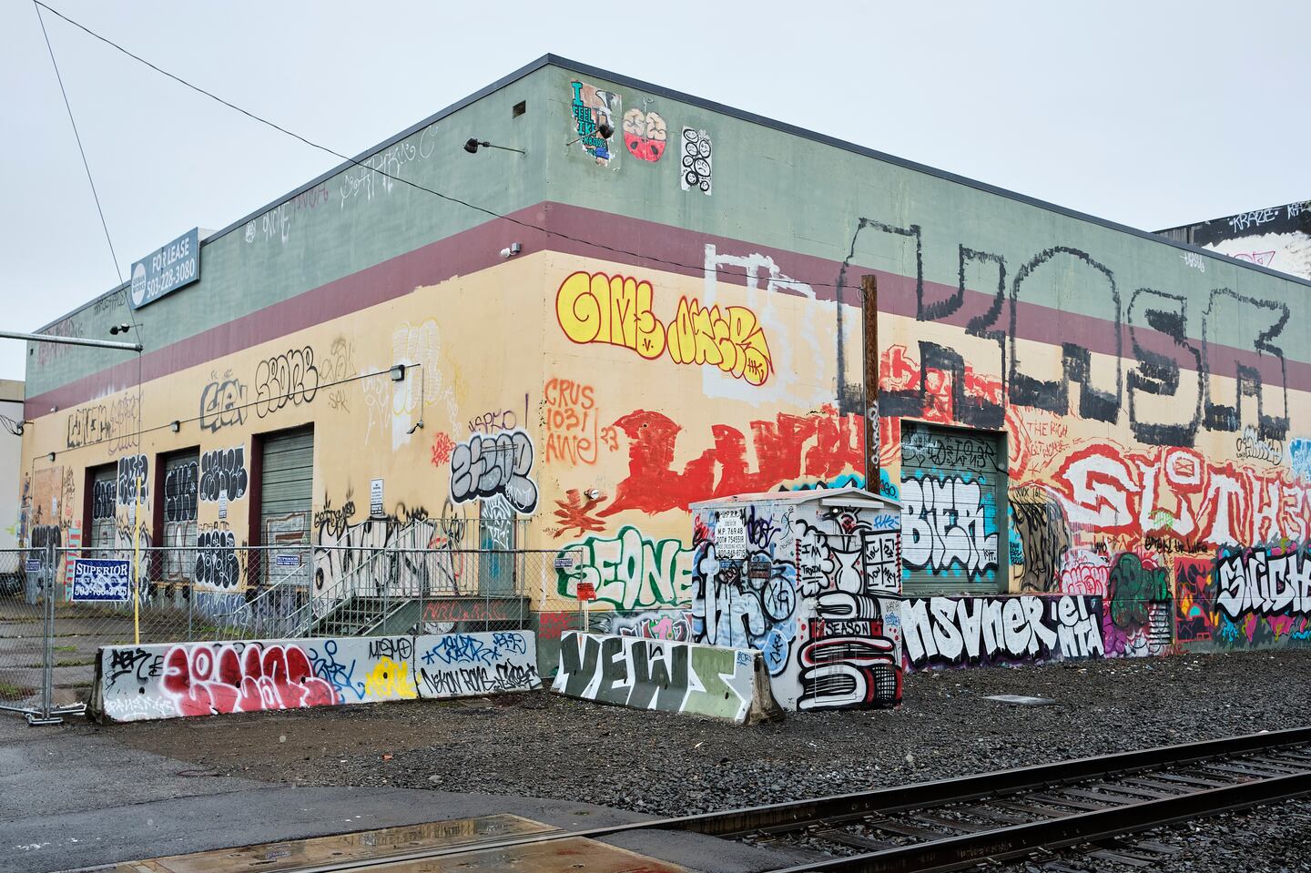 Why Local Leaders Can’t Seem to Clean the Graffiti Off Portland